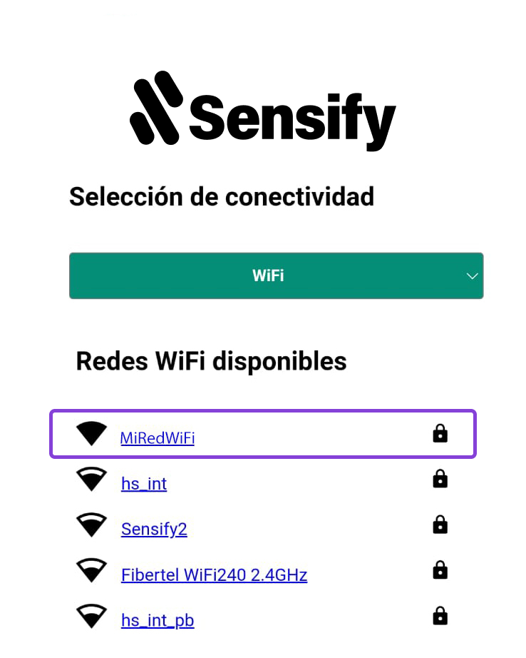 Ayuda - Sensify